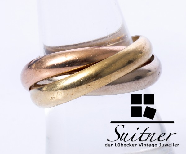 Vintage cartier trinity ring store